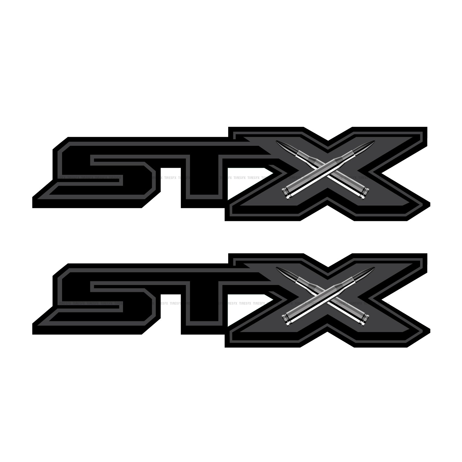 Ford STX Decals Stickers for Truck Compatible F150 (2015 - 2020) – TiresFX
