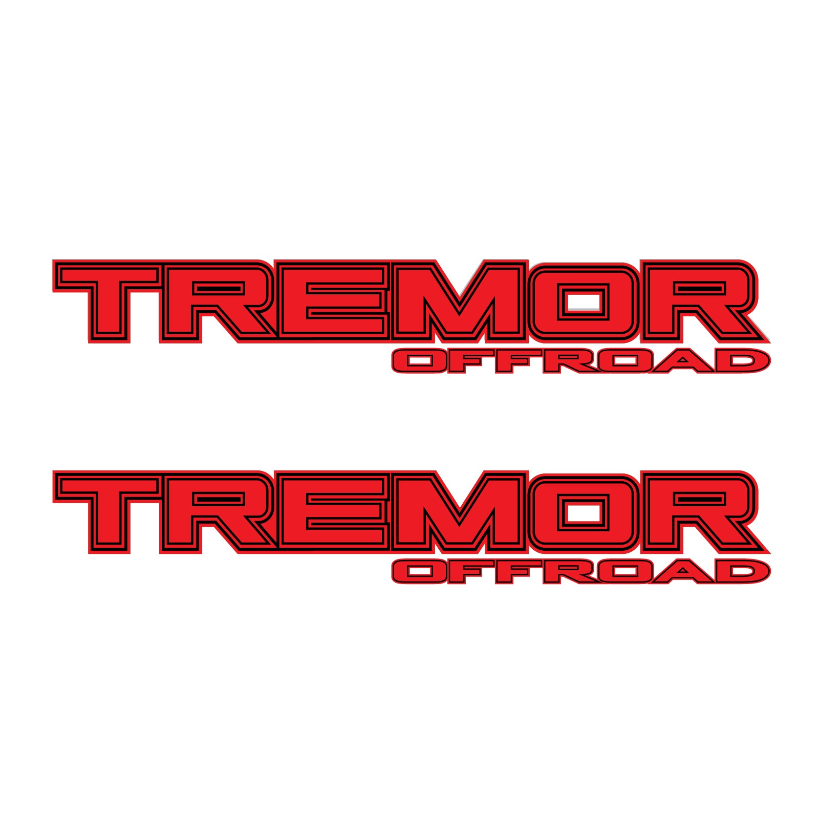 Tremor Offroad Decals Truck Bed Side Stickers Ford F150 F250 – TiresFX