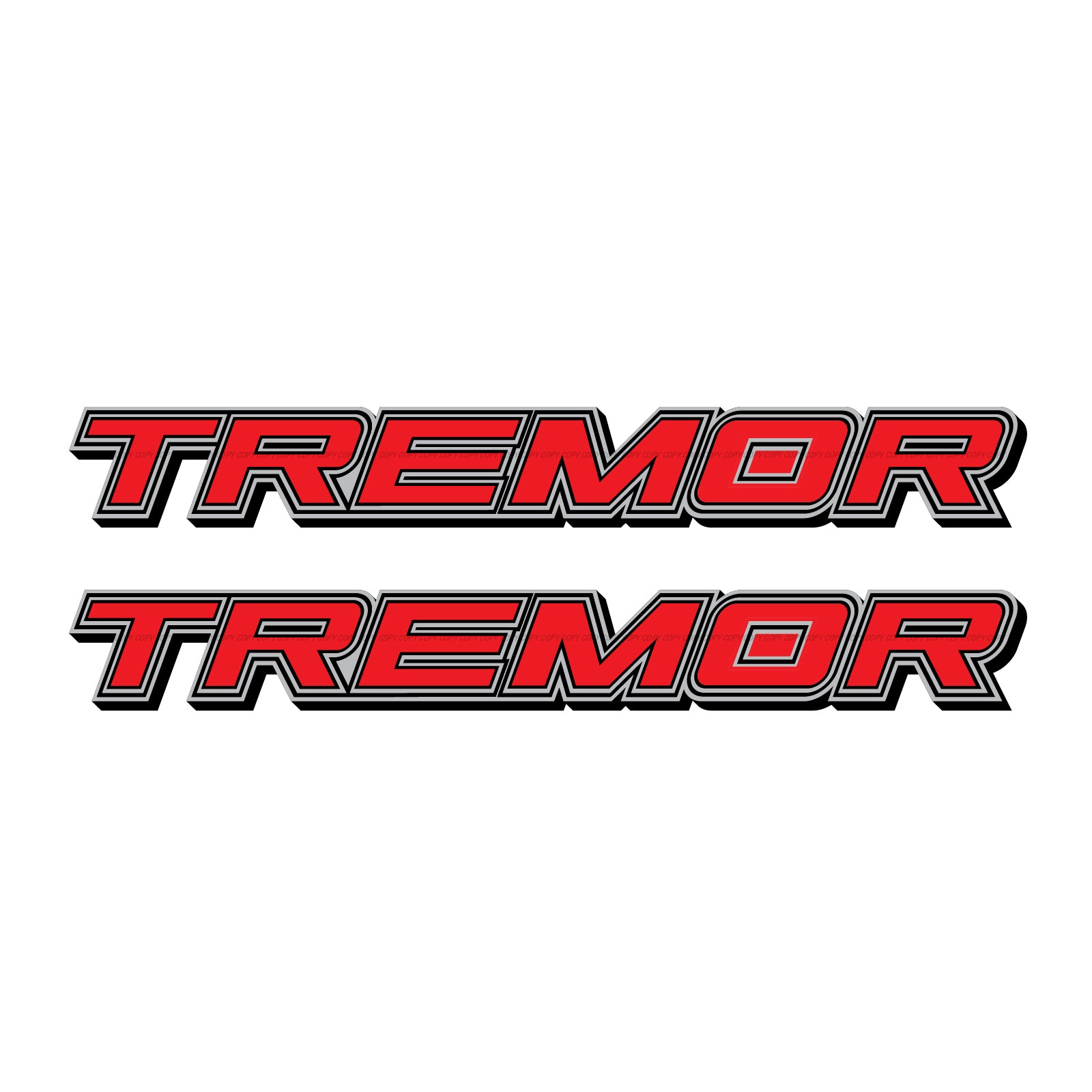 Tremor Sport Decals Truck Bed Side Stickers Ford F150 F250 – TiresFX