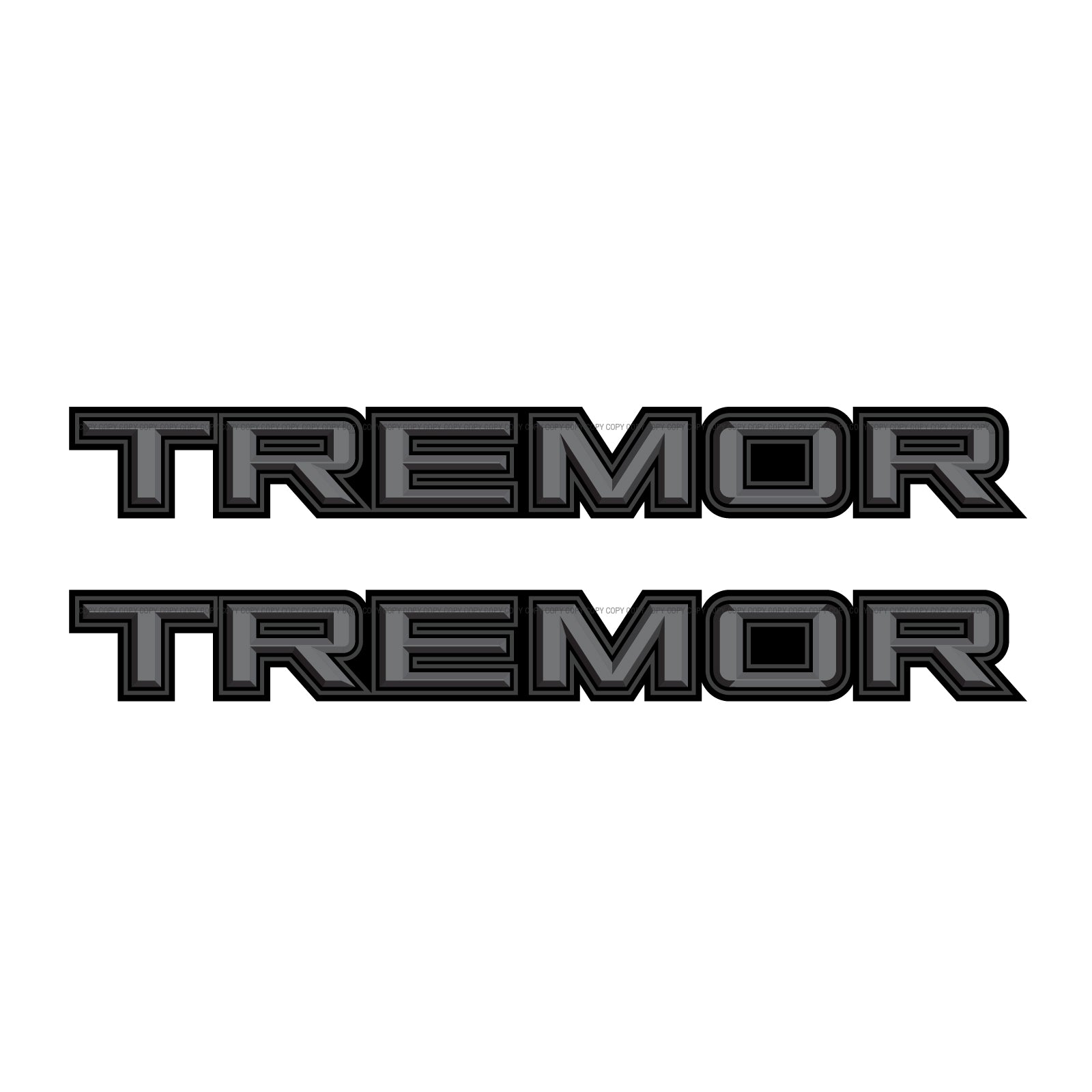 Tremor Decals Truck Bed Side Stickers – TiresFX