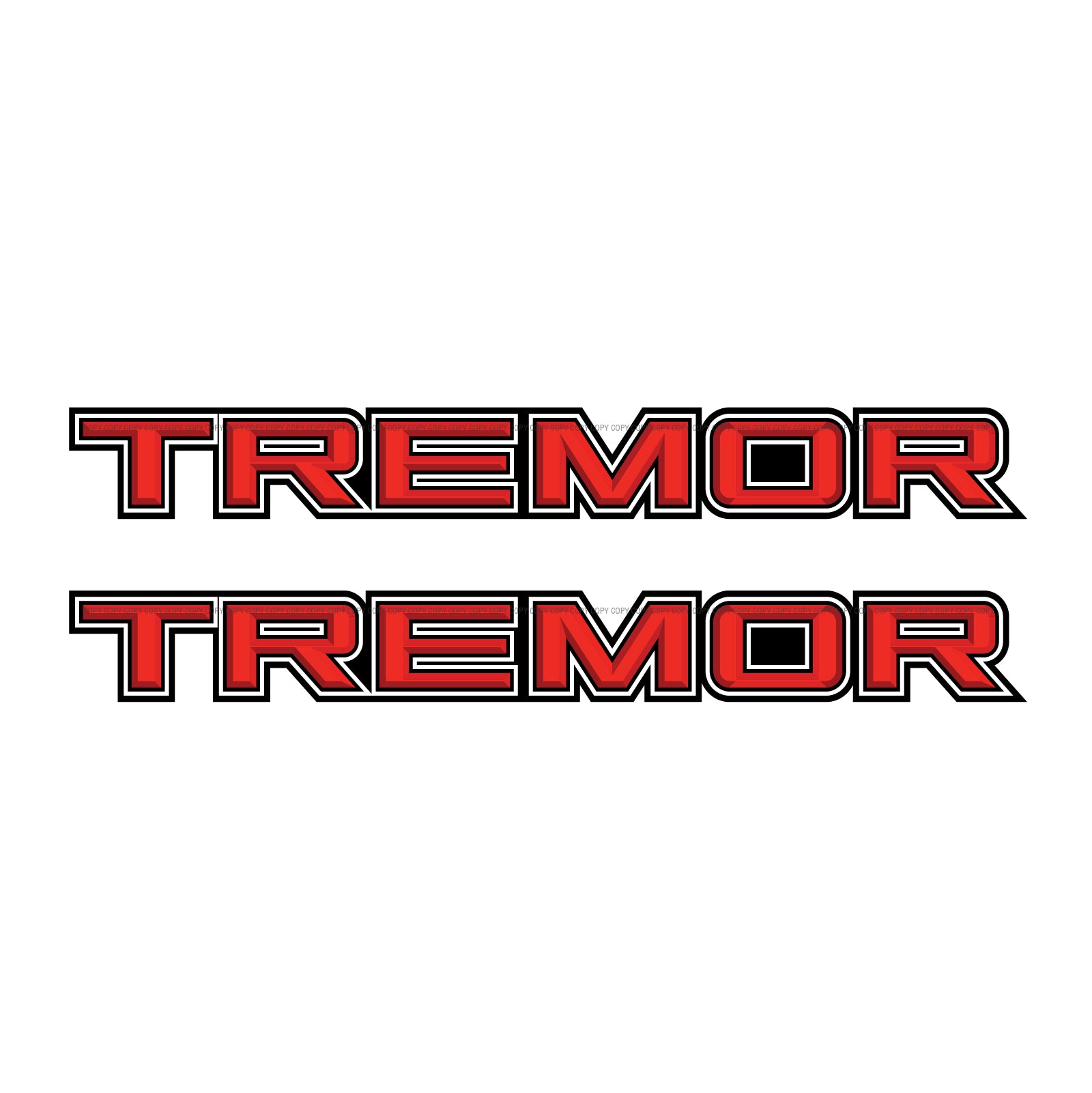 Tremor Decals Truck Bed Side Stickers – TiresFX