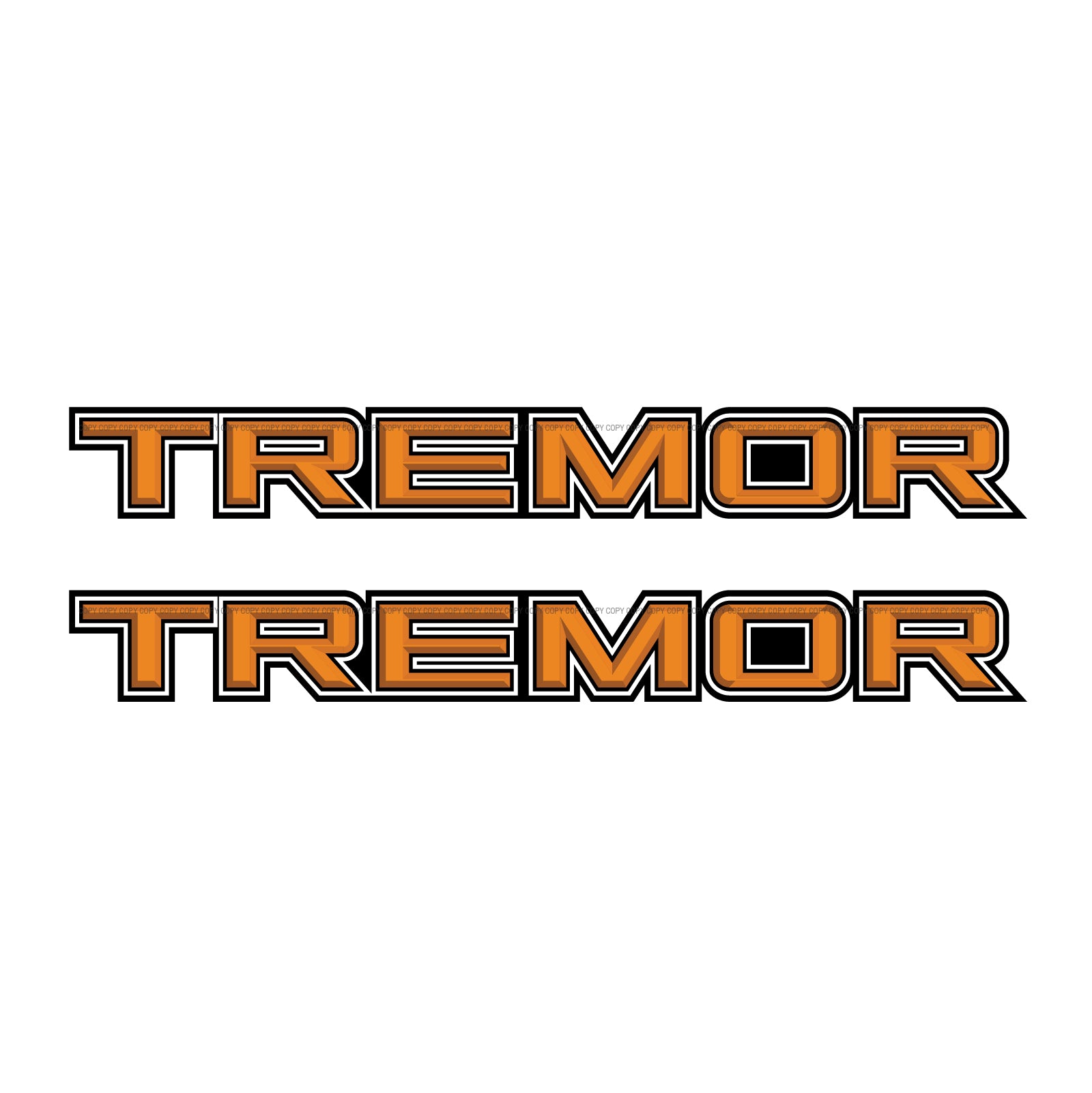 Tremor Decals Truck Bed Side Stickers – TiresFX