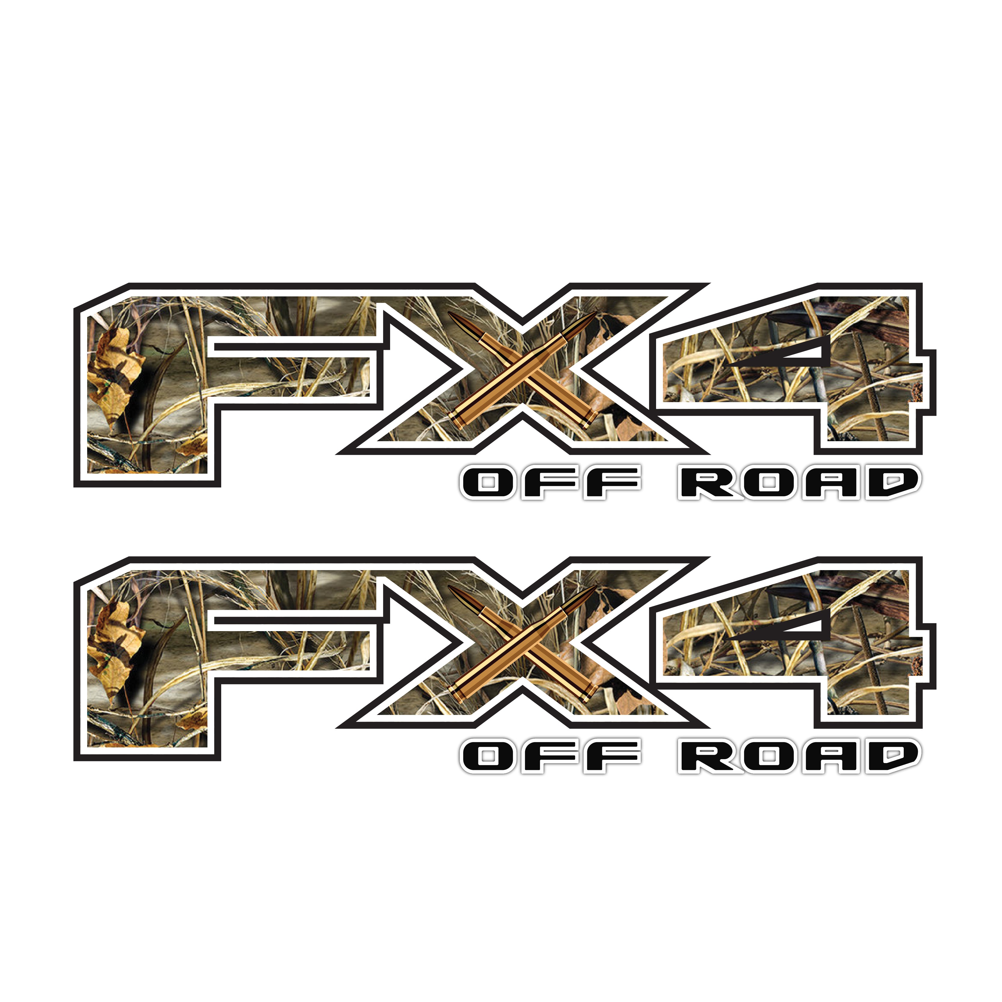 FX4 Off Road Camo Decal Replacement Sticker Ford F 150 Bedside Emblem ...