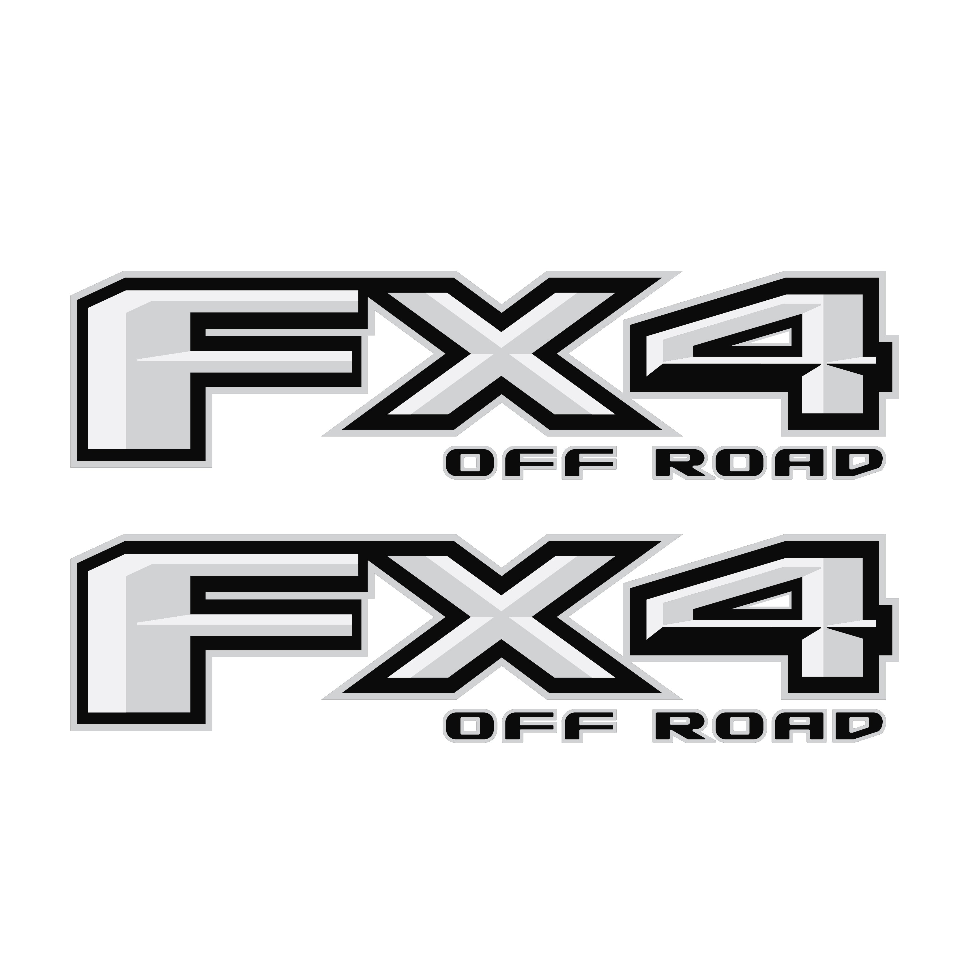 FX4 Off Road Decal Replacement Sticker Ford F 150 Bedside Emblem for 4 ...