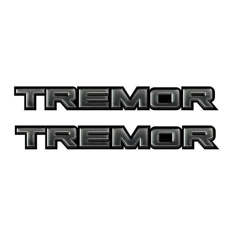 Tremor Metal Decals Truck Bed Side Stickers Ford F150 F250 – TiresFX